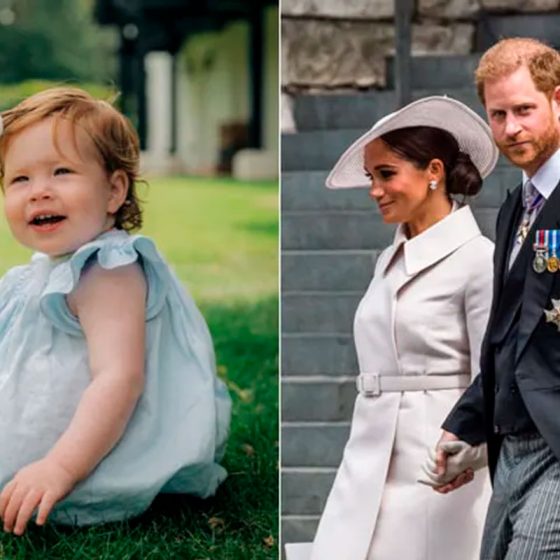 El Príncipe Harry y Meghan Markle anuncian el bautizo de sus hijos usando sus títulos reales por ...