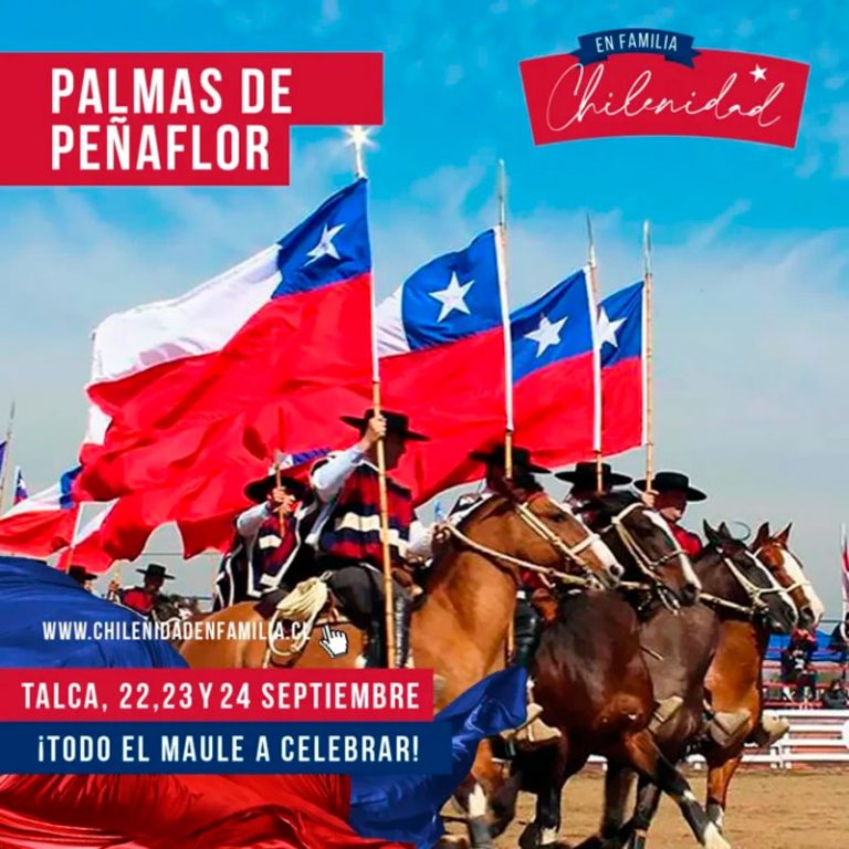 Fiesta “Chilenidad en Familia”, en el Ex Recinto Fital de Talca se ...