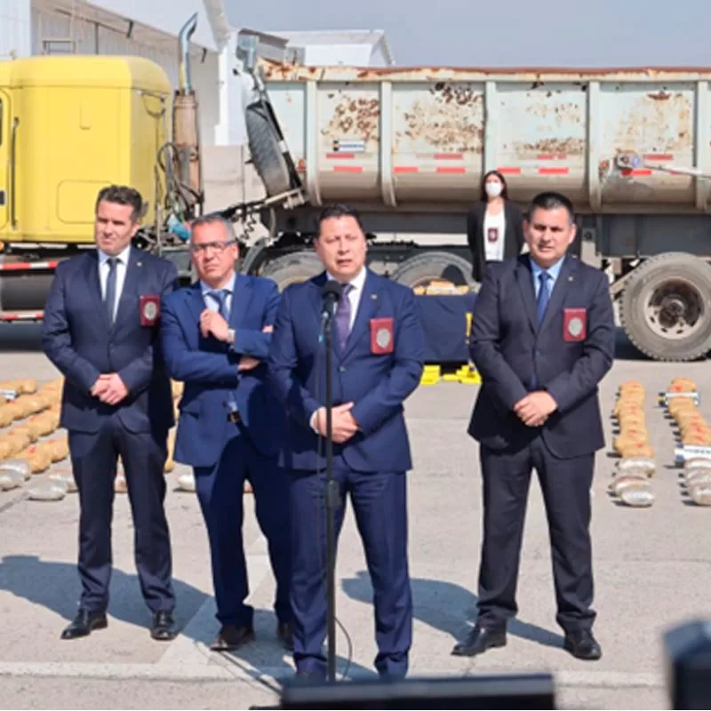 Más de 400 kilos de droga fueron incautados por la PDI, tras extensa ...